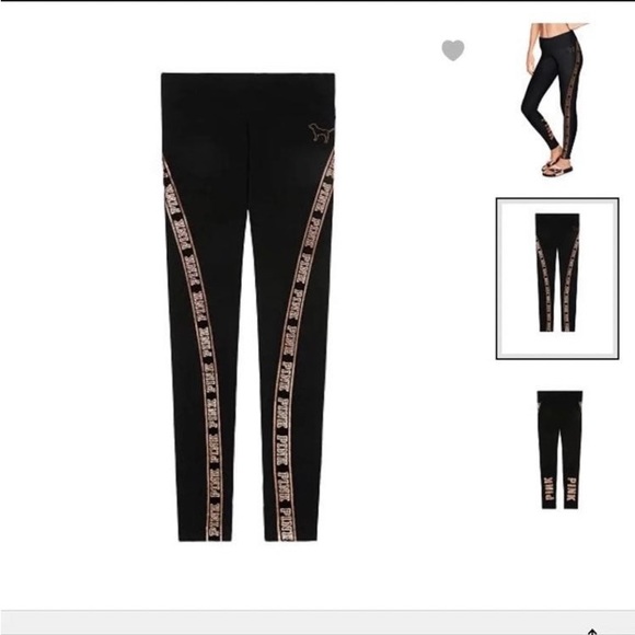 PINK Victoria's Secret | Tops | Nwt Vs Pink Medium Bling Set Htf | Poshmark